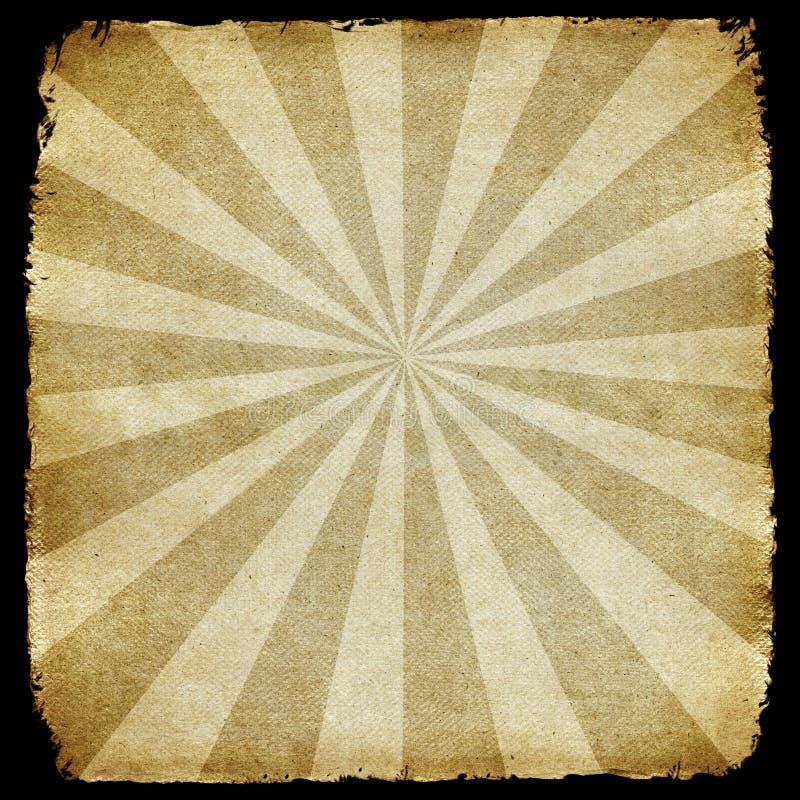 Retro Paper Texture with Sunburst Stock Illustration - Illustration of ...