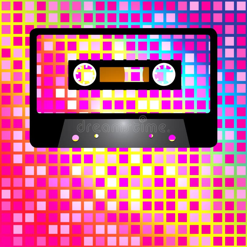 Retro Party Background stock vector. Illustration of vintage - 17841403