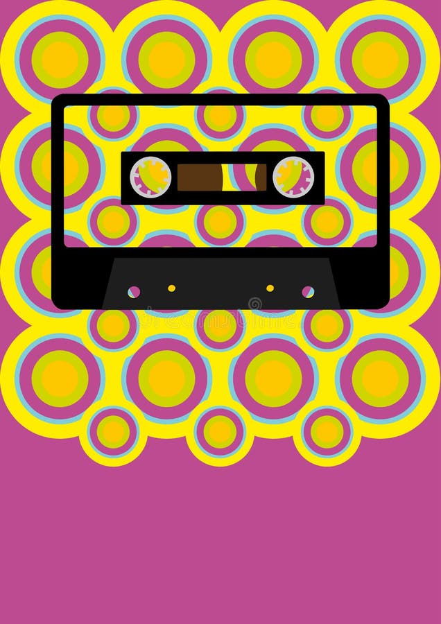 Retro Party Background stock vector. Illustration of eighties - 17729070