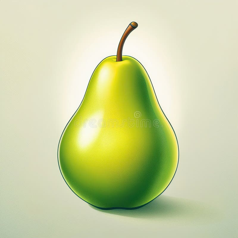 Retro Pear Engraving stock illustration. Illustration of fresh - 368030805
