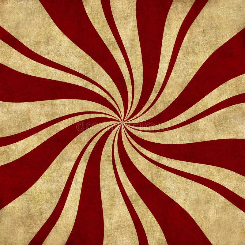 Retro Peppermint Swirl Background Stock Illustration Illustration Of