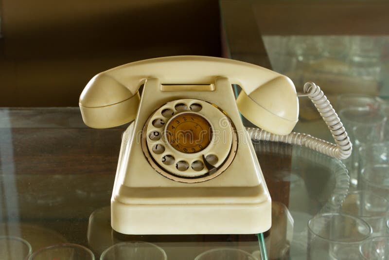 Retro phone stock photo. Image of call, rotary, technology - 1332556