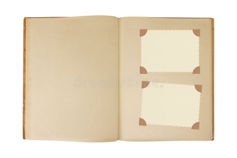 Vintage Open Diary Pages stock photo. Image of paper - 33298882