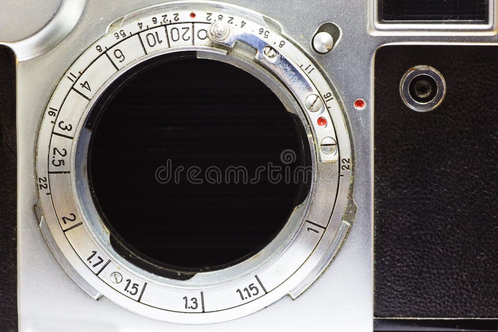 Retro Photo Camera stock photo. Image of round, lens - 80053926