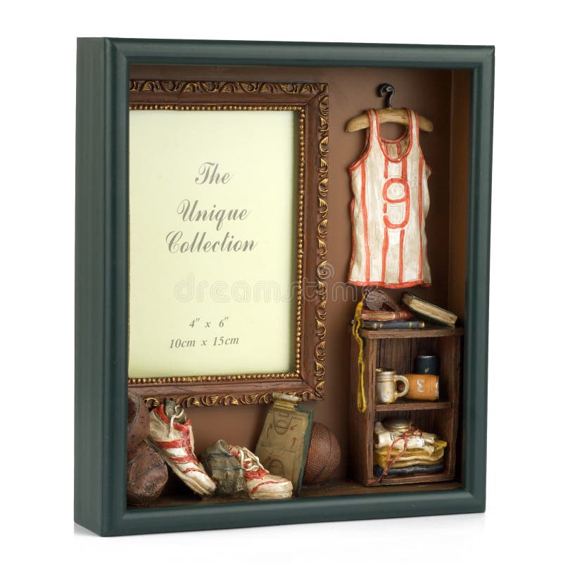 Retro photo frame stock photo. Image of design, frame - 15358910