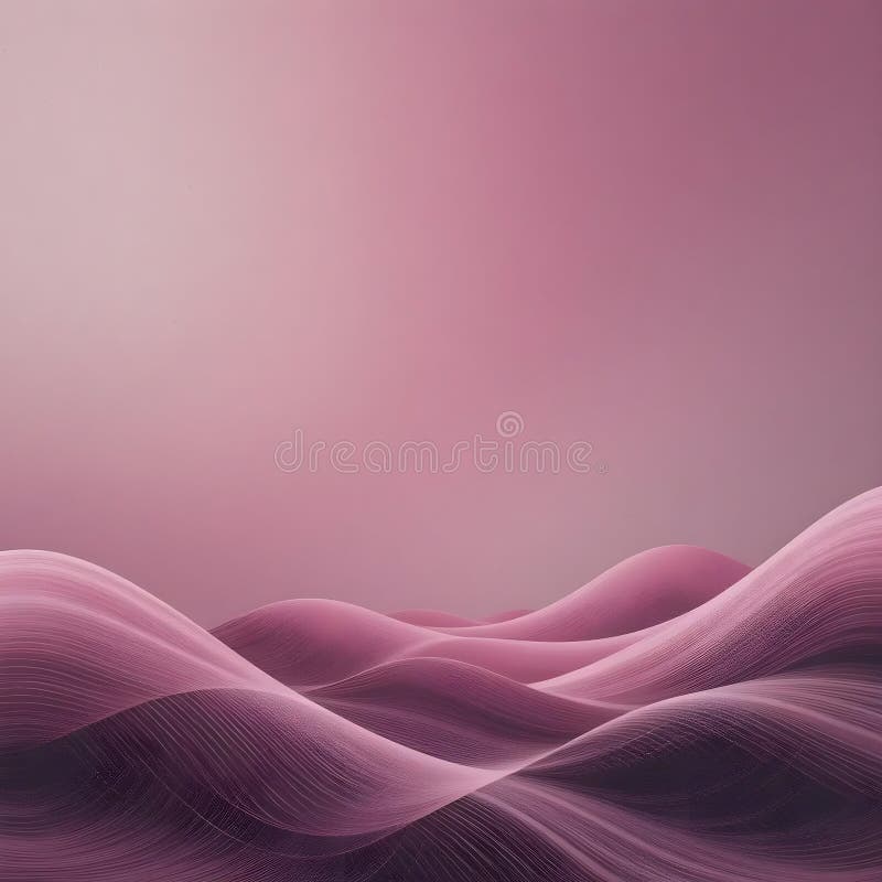 Retro Pink Gradient Background with Grainy Texture and Curvy Vintage ...