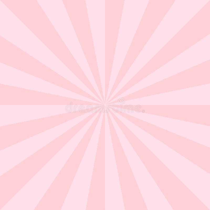 Retro Pink Rays. Trendy Design. Vector Illustration Stock Vector ...