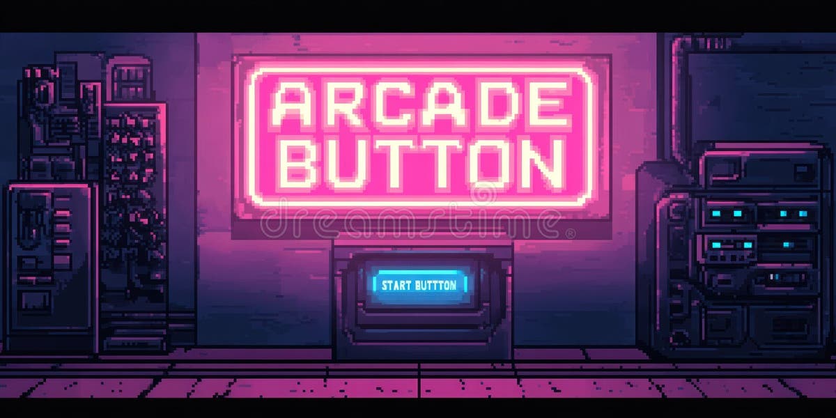 Pixel Art Arcade Game Stock Illustrations – 11,990 Pixel Art Arcade ...