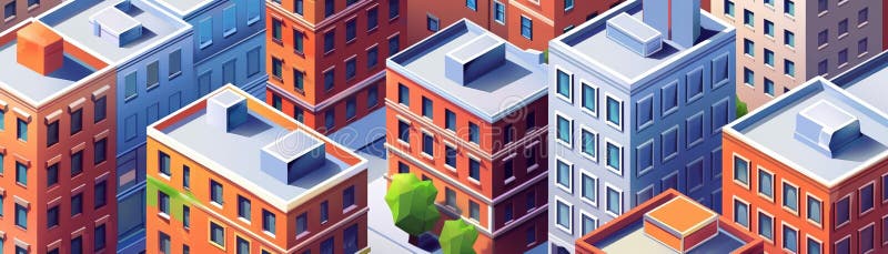 Retro Pixel Art Isometric City Builder Game Assets Stock Illustration ...
