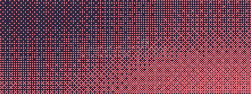 Retro Pixel Bitmap Gradient Texture. Colorful Noise Pattern with Arcade ...