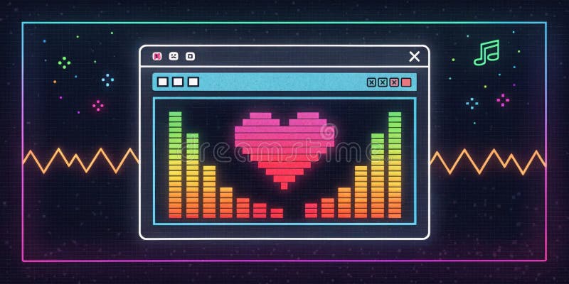 Retro Pixel Paradise a Nostalgic Webpage with an 8bit Design Featuring ...