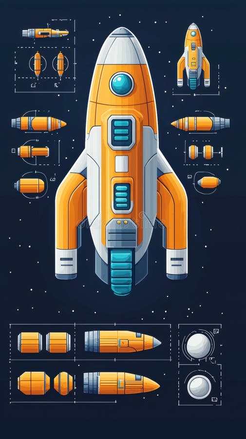 Blocky Spaceship Stock Illustrations – 3 Blocky Spaceship Stock ... Blocky Spaceship Stock Illustrations – 3 Blocky Spaceship Stock ...