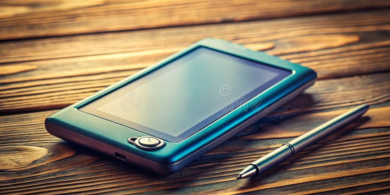 Retro Pocket Computer a Glimpse into the Early 2000s Digital Age ...