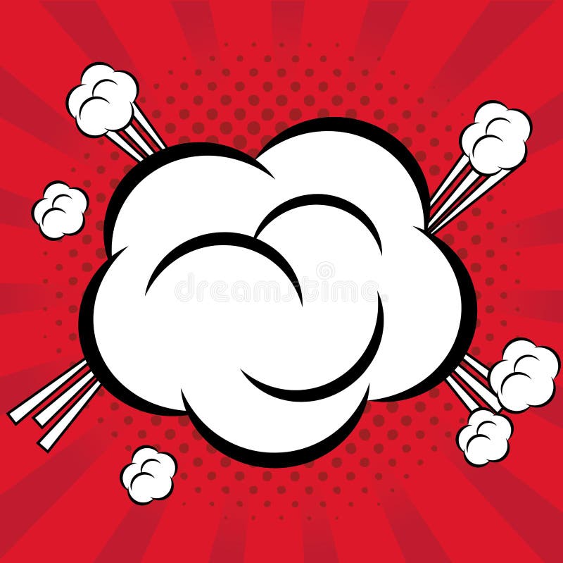 Retro and Pop Art Bubble Design Stock Vector - Illustration of wall ...