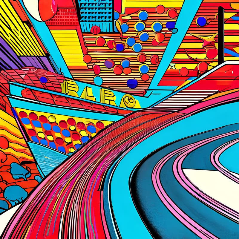 1154 Retro Pop Art Style: a Retro and Vintage-inspired Background ...