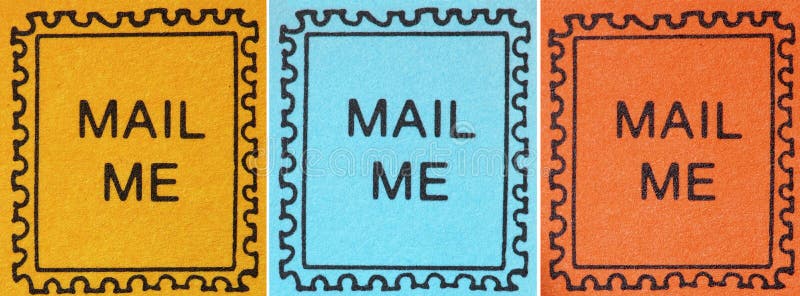 Retro Postmark Stamp Icons stock photo. Image of blue - 18461500