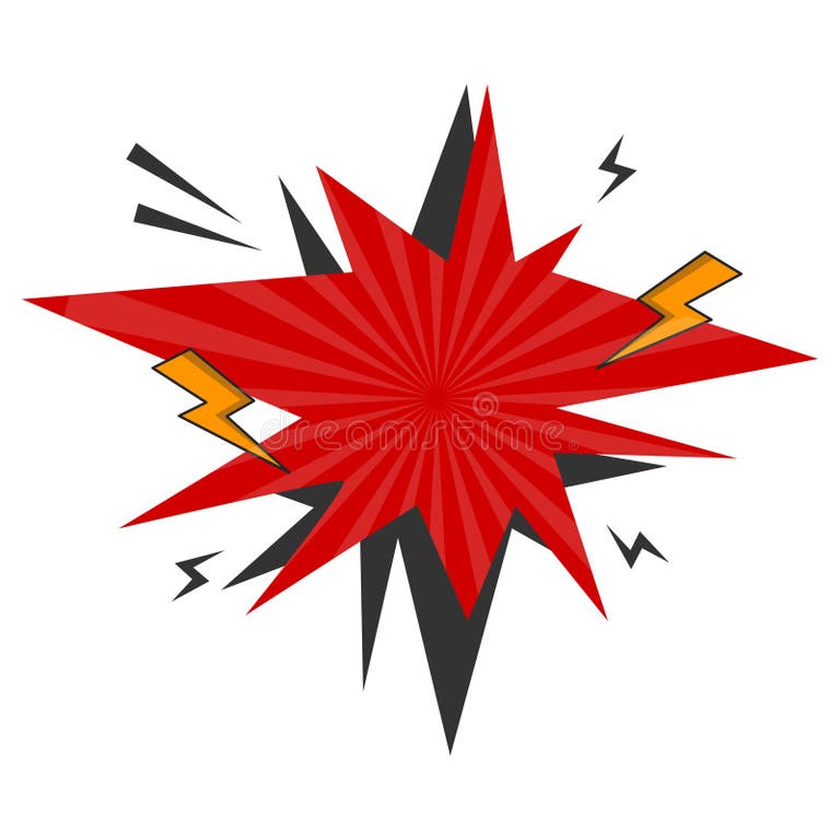 Retro Pow Comic Effect stock vector. Illustration of boom - 329310207