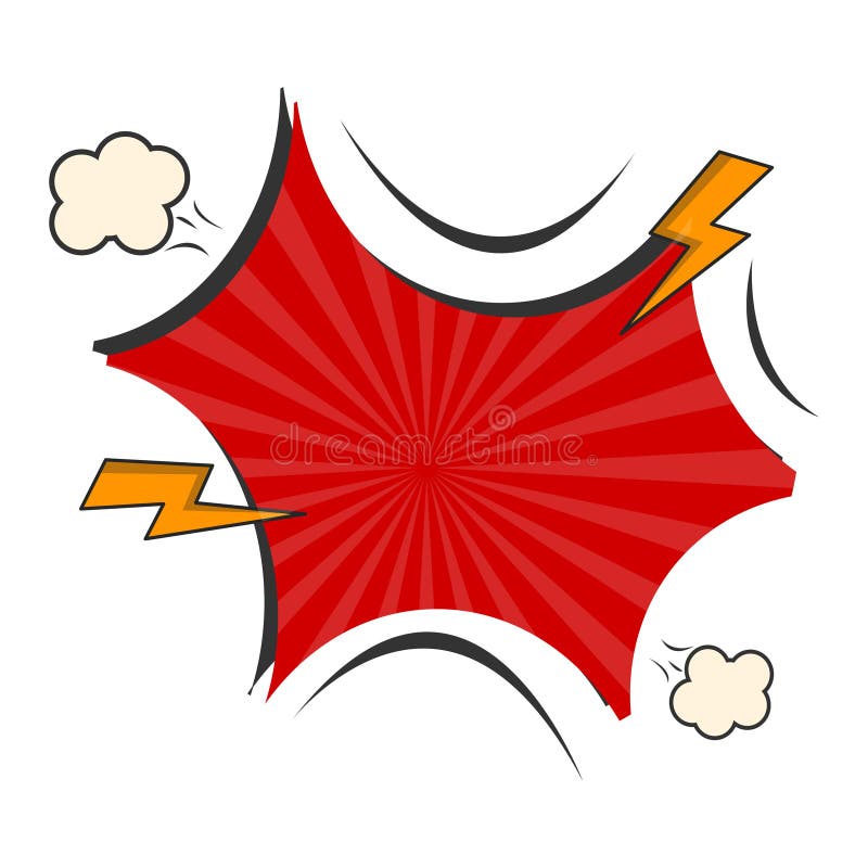 Retro Pow Comic Effect stock vector. Illustration of bubble - 329310217