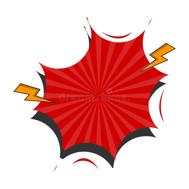 Retro Pow Comic Effect stock vector. Illustration of halftone - 329310222