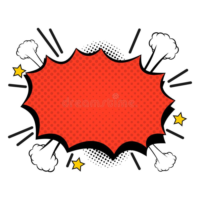 Retro Pow Comic Effect stock vector. Illustration of bang - 333167551