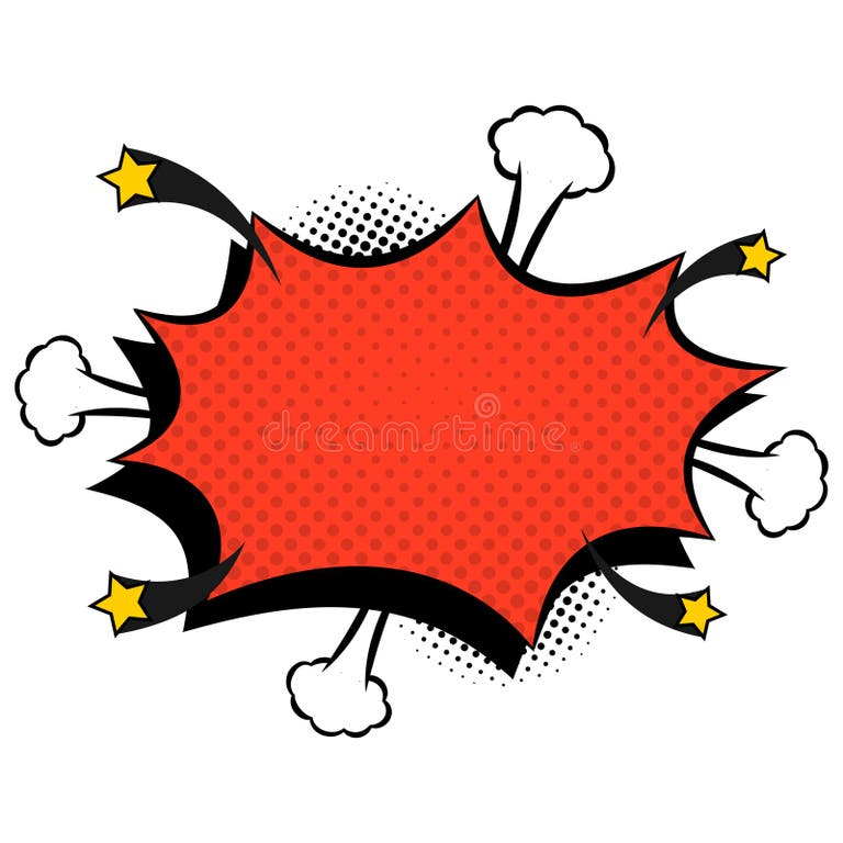 Retro Pow Comic Effect stock vector. Illustration of cartoon - 333167575