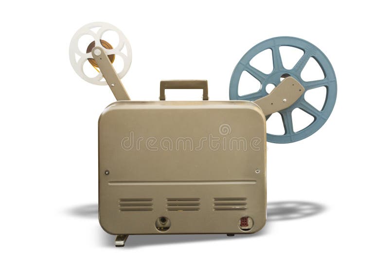Retro projector stock photo. Image of film, flick, movie - 76264448