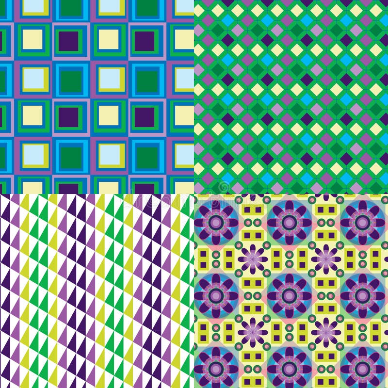 Retro 3D Purple Swirly Hearts Stock Vector - Illustration of layer ...