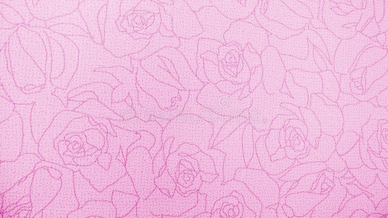 Retro Purple Rose Pattern Fabric Background Texture Stock Photo - Image ...