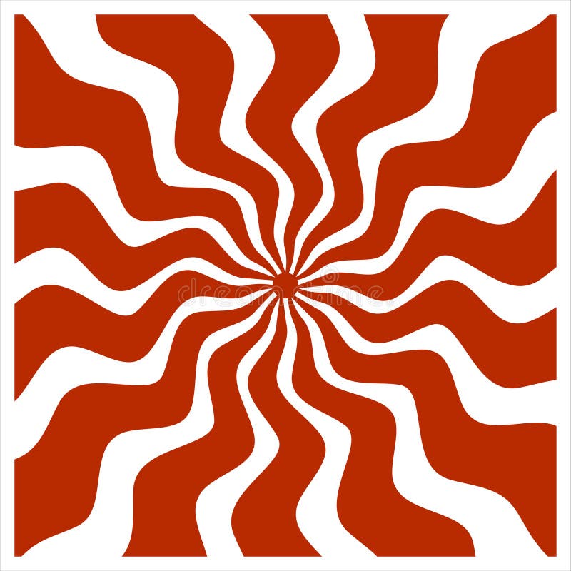 Retro Radial Explosion stock vector. Illustration of orange - 273312399