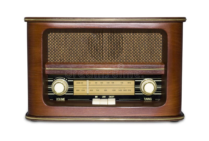 Retro radio stock photo. Image of deco, transmit, radio - 1143408