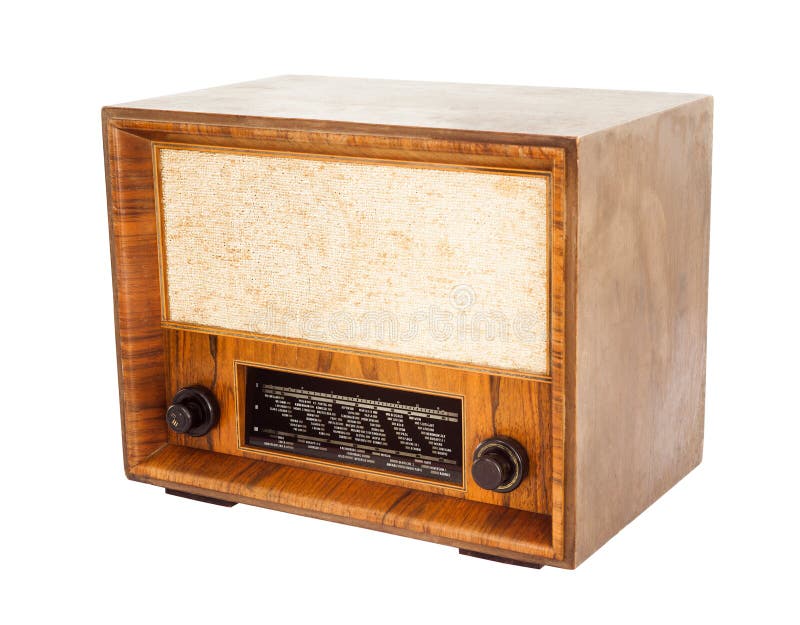 Retro radio old style stock photo. Image of attitude - 79913338