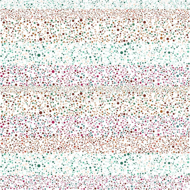 Retro Random Dots Evenly Distributed Stock Illustration - Illustration ...