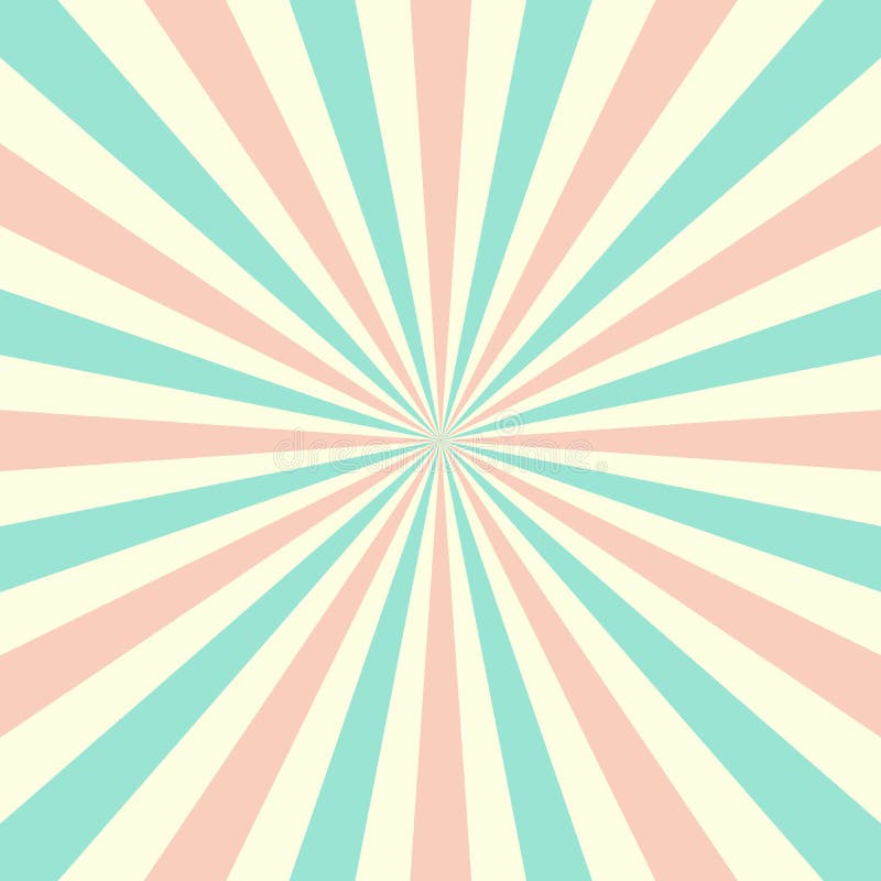 Retro Rays Background Sunburst Yellow Vector Background, Texture Sun ...