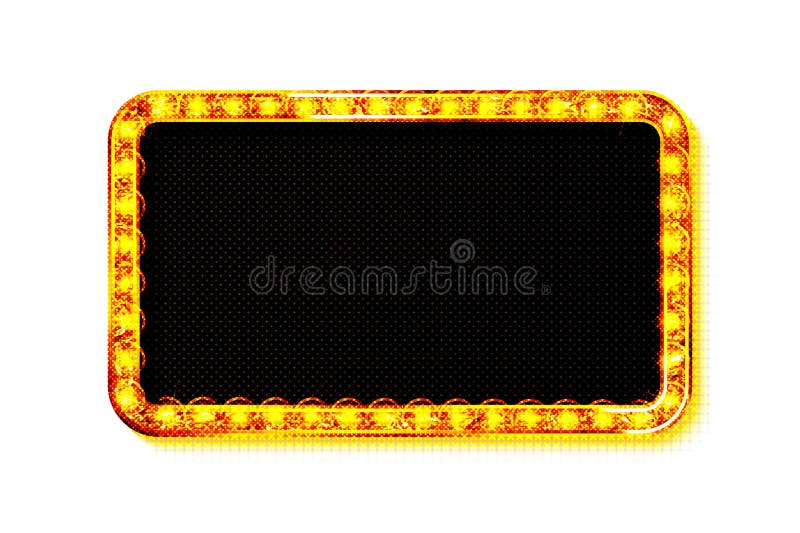 Rectangular Marquee Stock Illustrations – 216 Rectangular Marquee Stock ...
