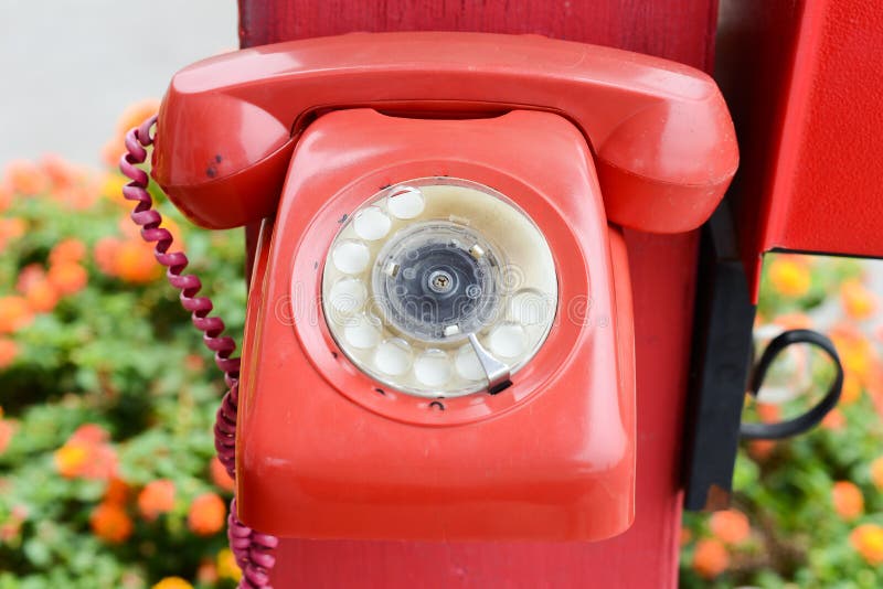 Retro red telephone stock image. Image of mint, icon - 40831635