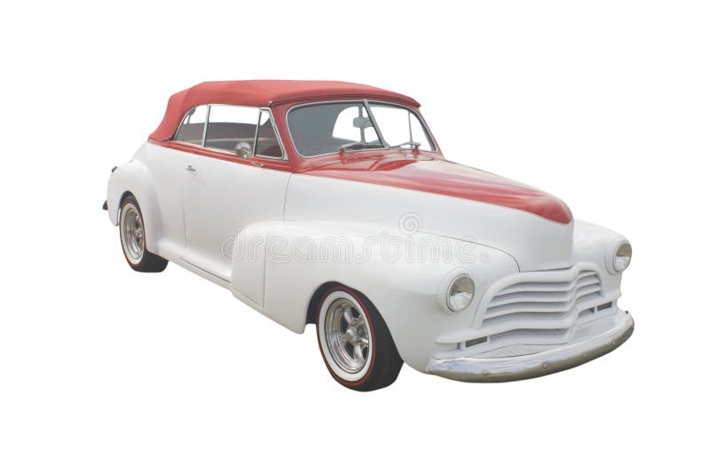 Classic red convertible stock photo. Image of retro, streetrod - 4903140