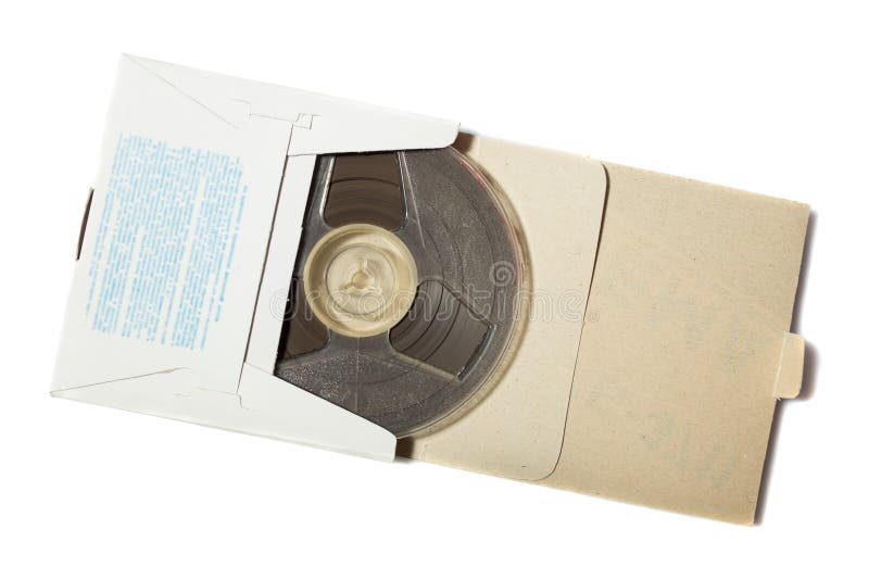 Retro Reel Tape Carton Box Stock Photos - Free & Royalty-Free Stock ...