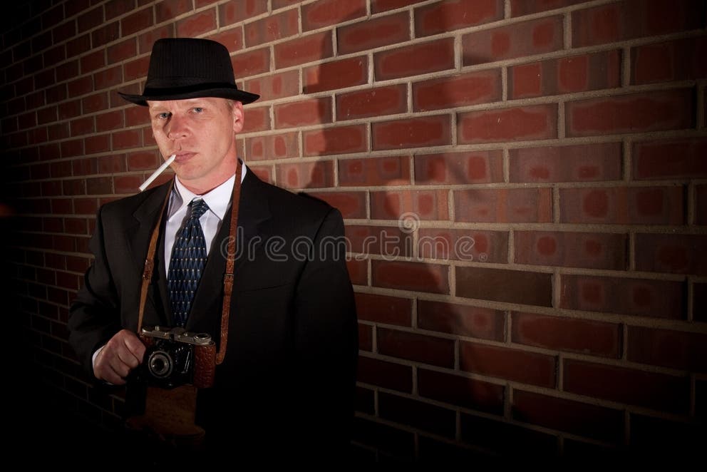 Retro reporter stock image. Image of vintage, retro, business - 9431253
