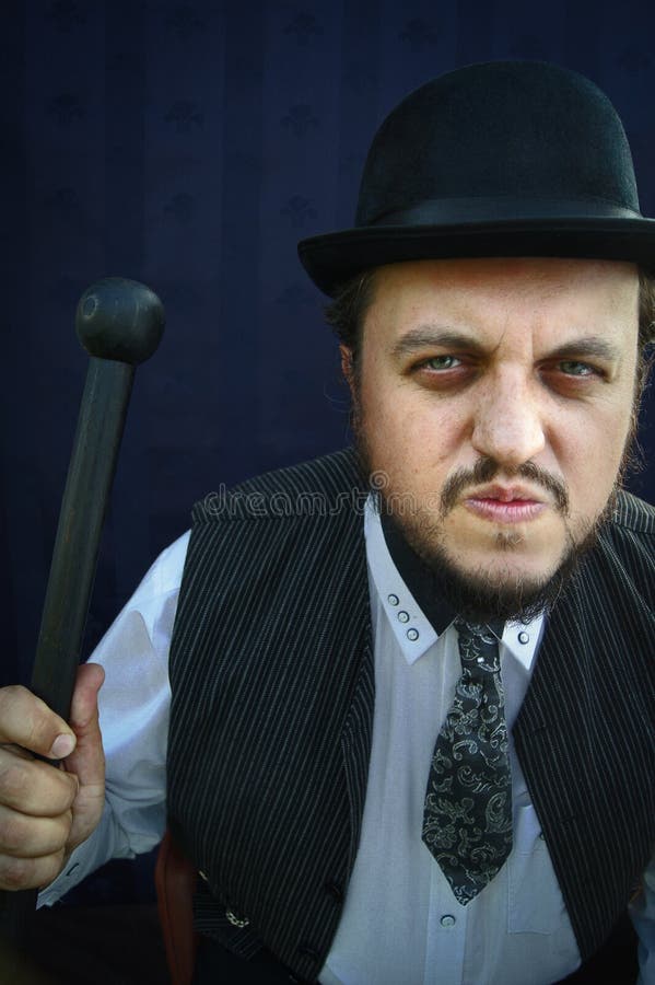 Retro rich man. Banker stock image. Image of rich, angry - 20937173