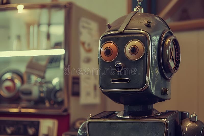 Retro Robot Design, Exploring Vintage Aesthetics in Robotic Engineering ...