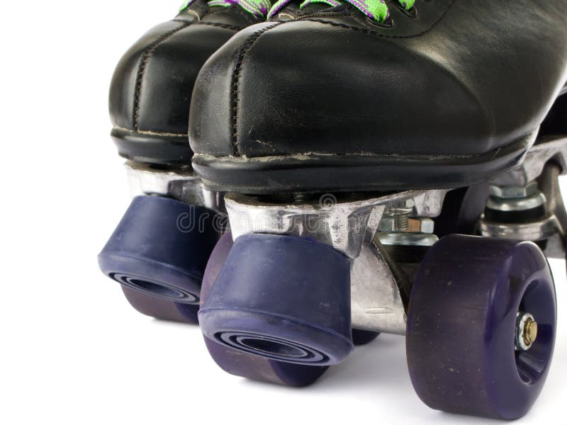 Retro roller skates stock image. Image of rollerskate - 5754805