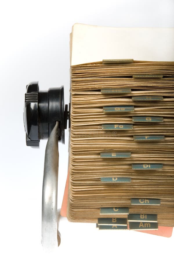 Card File stock photo. Image of white, index, letters - 4192110