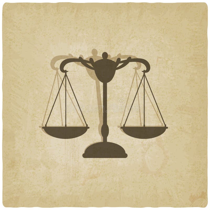 Retro scale stock vector. Illustration of weight, graphic - 32798078