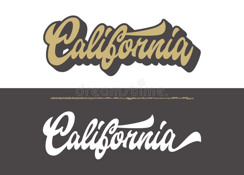 California Font Stock Illustrations – 4,894 California Font Stock ...