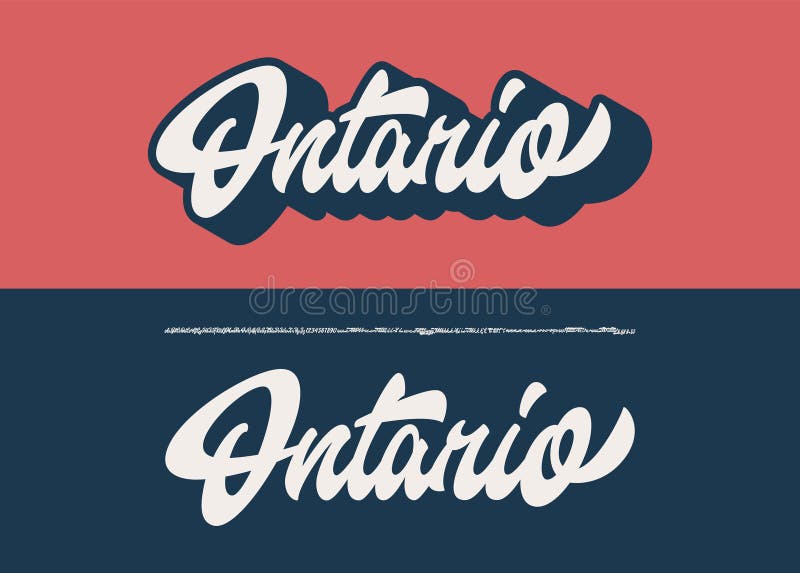 Retro Script Font stock vector. Illustration of typeface - 299548833