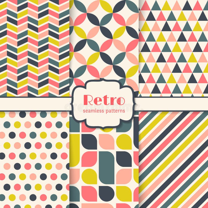 Retro Seamless Set Stock Illustrations – 189,912 Retro Seamless Set Stock Illustrations, Vectors ...