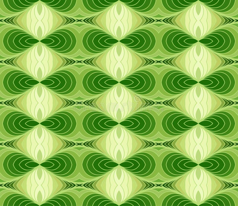 Retro Seamless Vector Wallpaper Stock Vector - Illustration of elegance ...