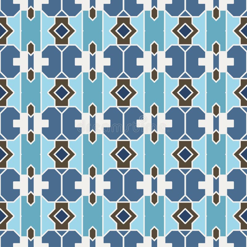 Retro Seamless Vector Wallpaper Stock Vector - Illustration of modern ...