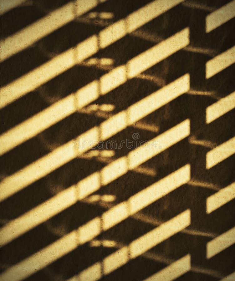 Retro Shadow Shutters on the Wall Stock Image - Image of shade, plaster ...