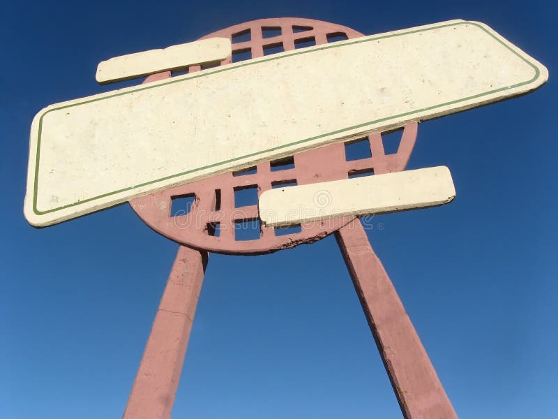 Retro sign stock photo. Image of billboard, message, display - 7279916